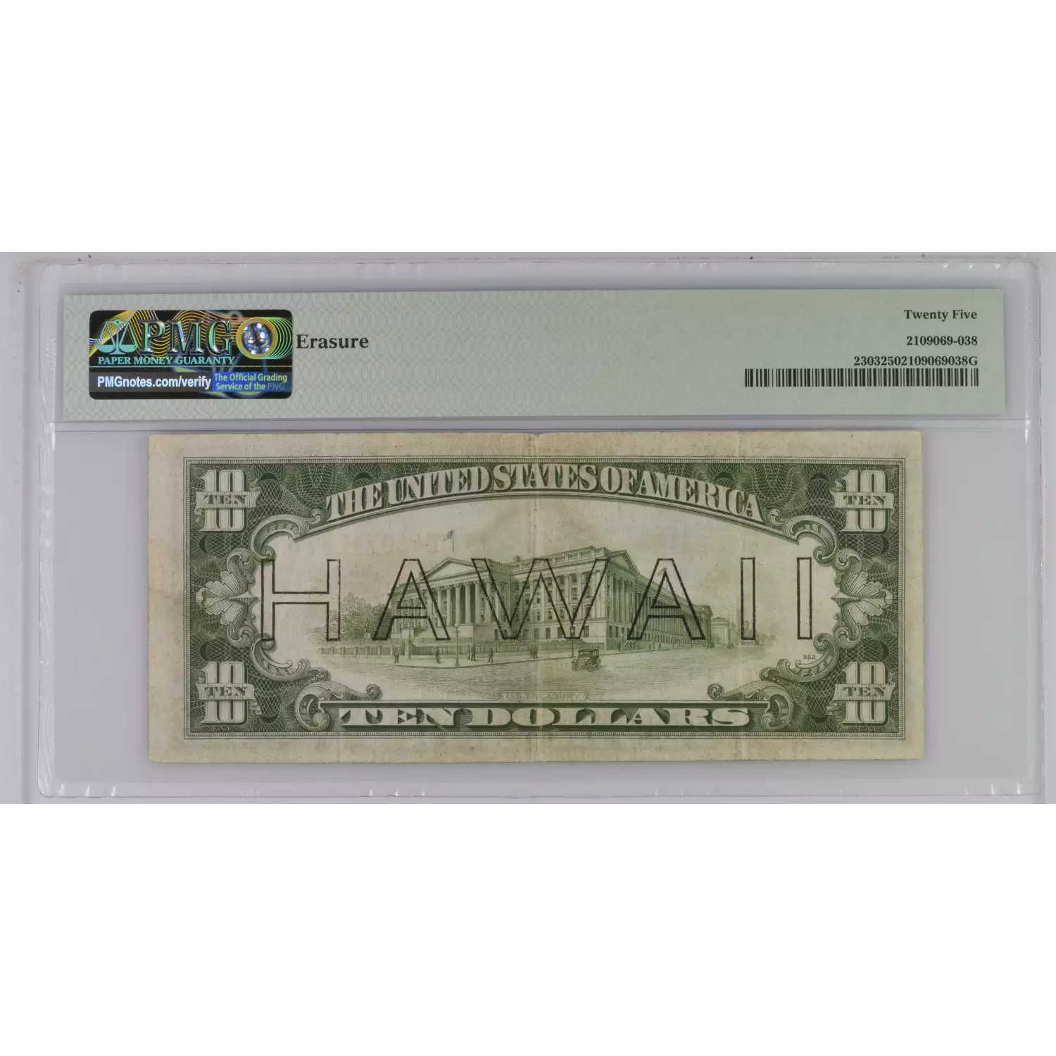 $10 1934-A brown seal Emergency Notes Issued During WW2 2303 ...