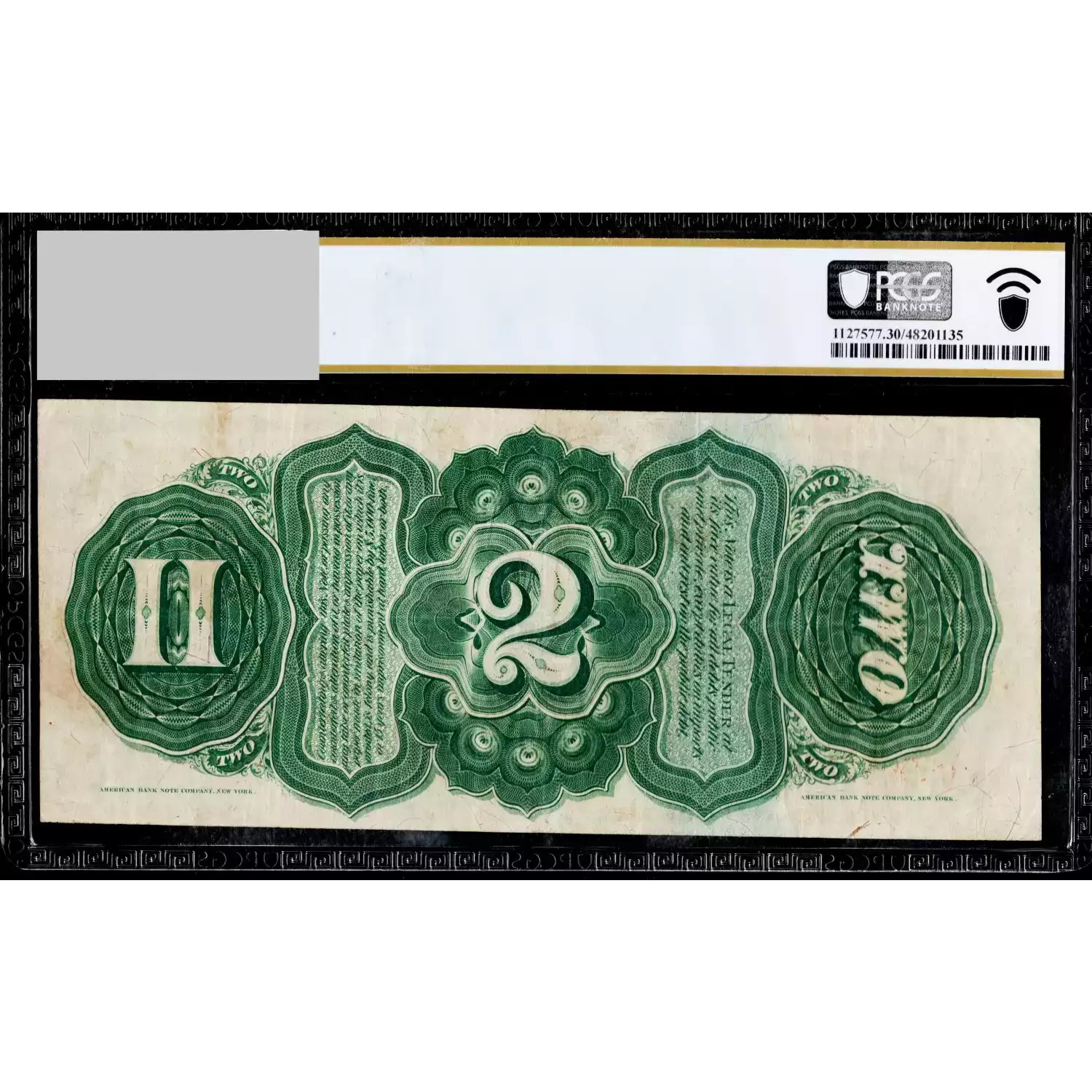 $2 Large Red Legal Tender Issues 42 - Executive Currency