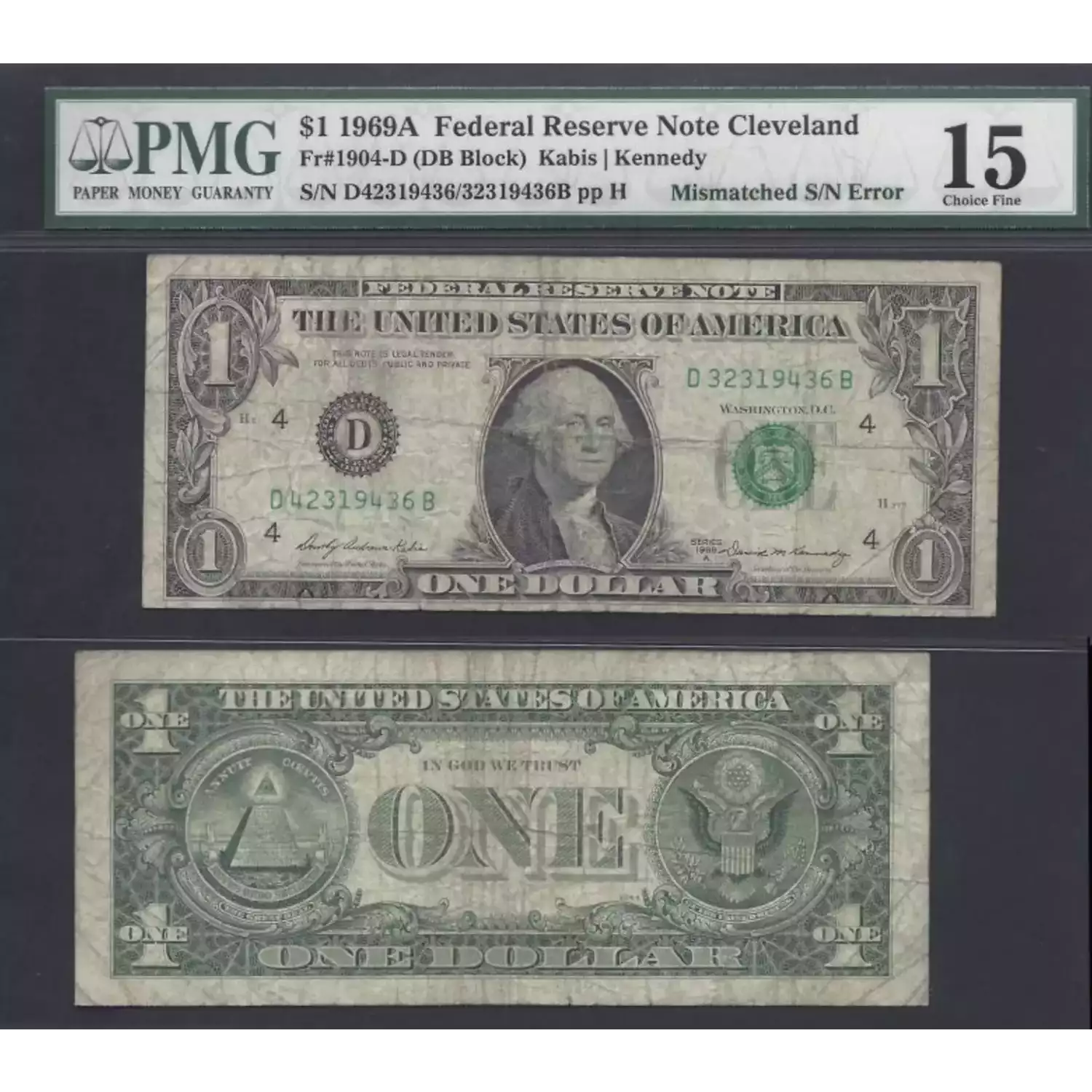 Federal Reserve Note Cleveland - Executive Currency