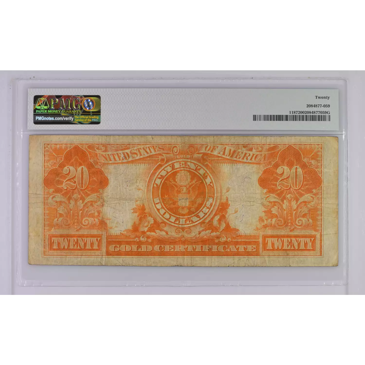 $20 1922 Gold Gold Certificates 1187 - Executive Currency